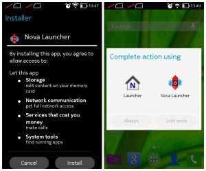 How To Install Nova Launcher On Nokia X