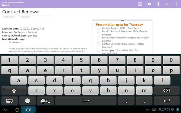 Microsoft Opens Beta Testing For Their Android OneNote App