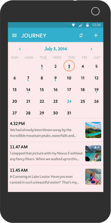 Journey: An Android Journaling App You Will Want To Use