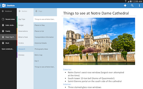 Microsoft OneNote For Android Updated, Now Has Handwriting Support And More