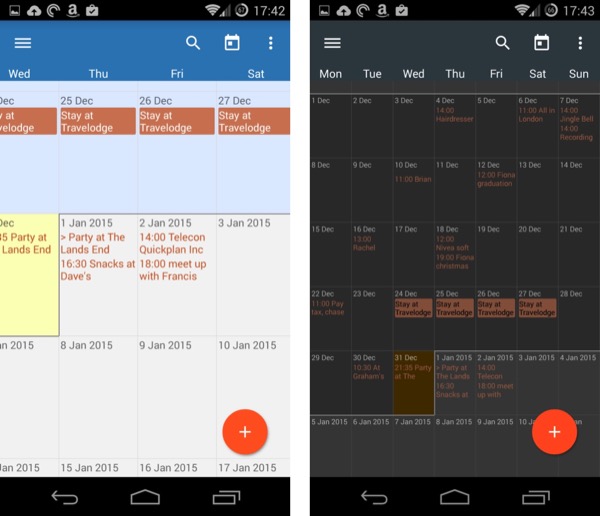 The Top 5 Android Calendar Replacements
