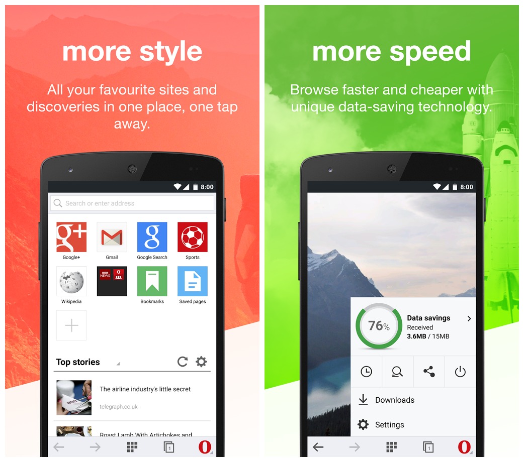 Opera Mini For Android Receives A Major Update; Introduces Native Look ...