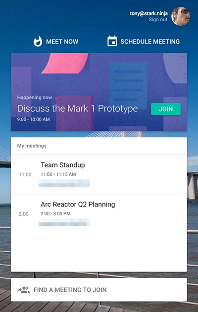 Google Testing Dedicated Teleconferencing App Called GMeet