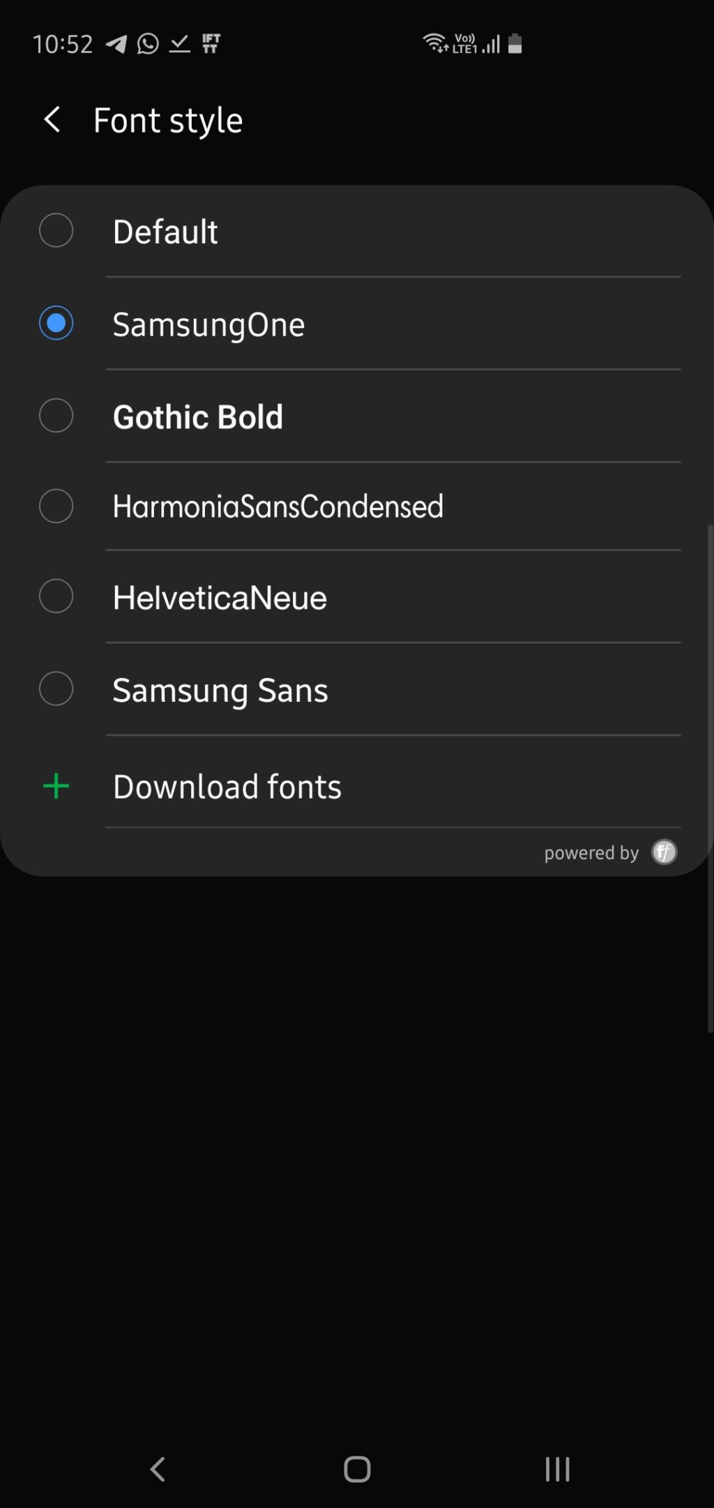 Samsung Galaxy S10: How To Change System Fonts And Font Size
