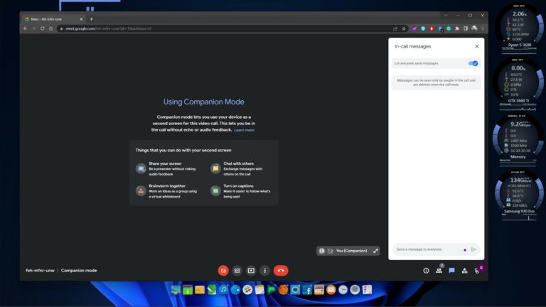 How To Get Started With Companion Mode On Google Meet