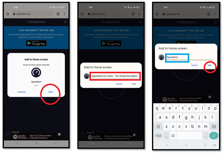 Add Website To Mobile Device Home Screen