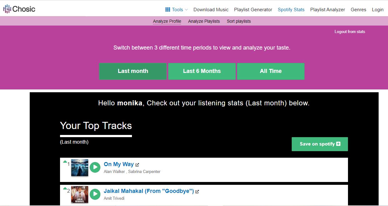 Where To Find Your Recently Played Songs, Top Songs, And Other Useful ...