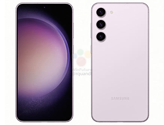 Leaked Samsung Galaxy S23 Press Renders Reveal All The Four Color Options